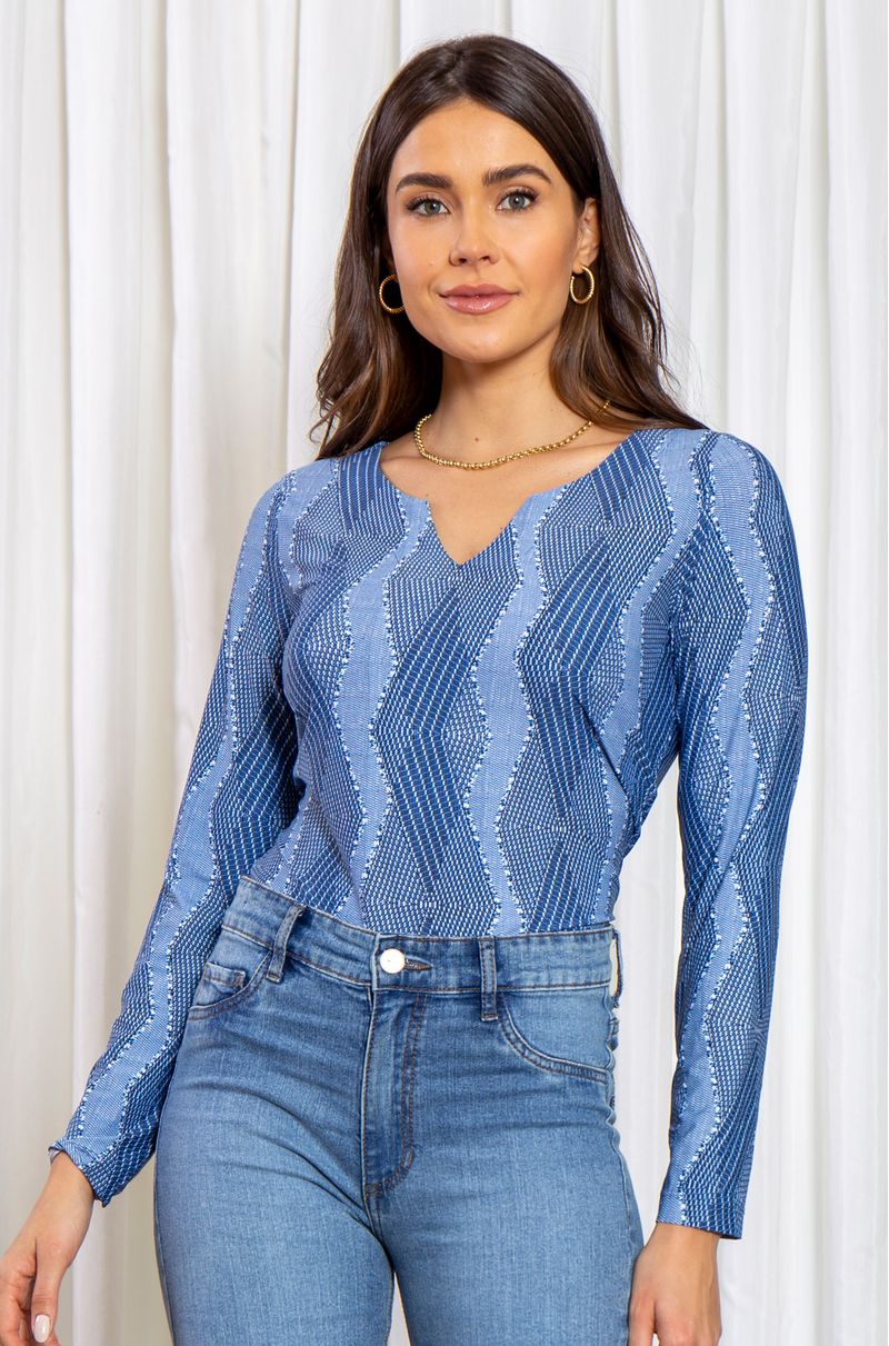 Blusa Rochelle Blue 38426 2