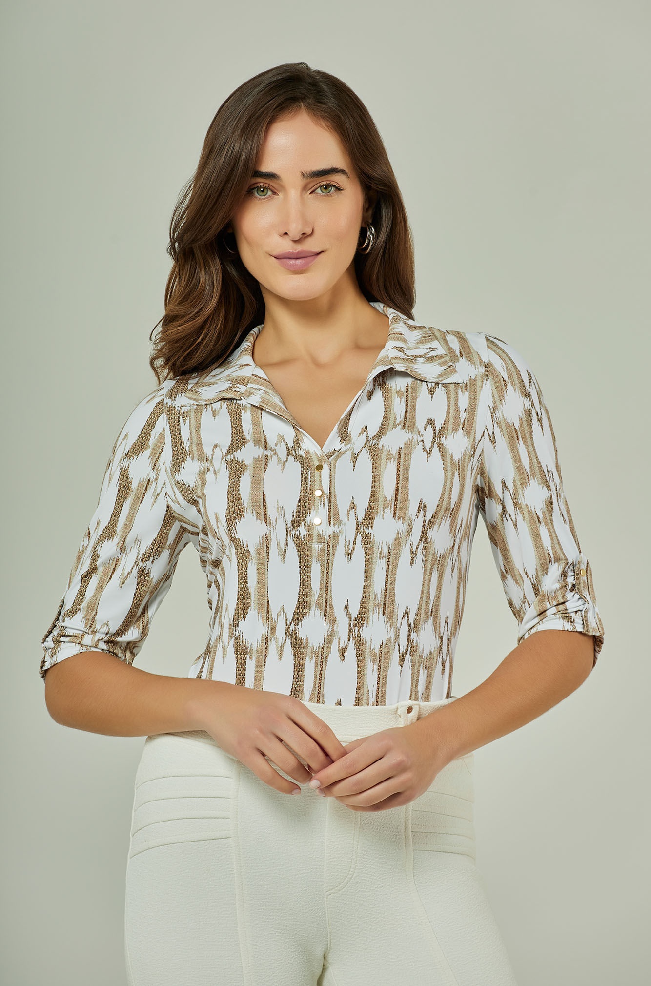 Polo White Texture Mel